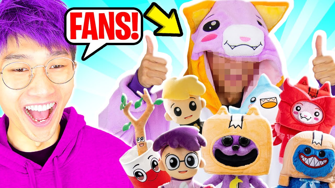 LANKYBOX *CRYING* Reacting To YOU Unboxing MERCH! (NEW MERCH REVEALED ...