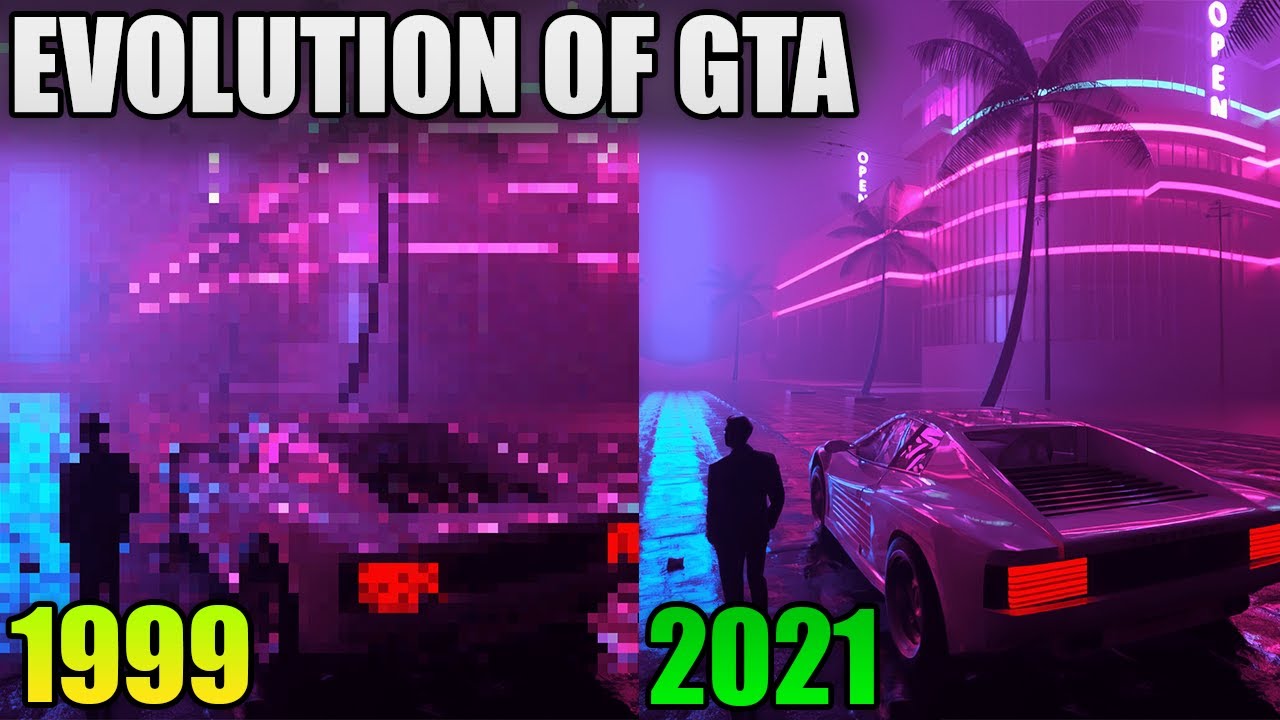 Evolution of GTA (Grand Theft Auto) - All Games - YouTube