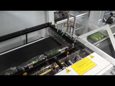 SmiPack FP6000 bandejas pepinos - YouTube