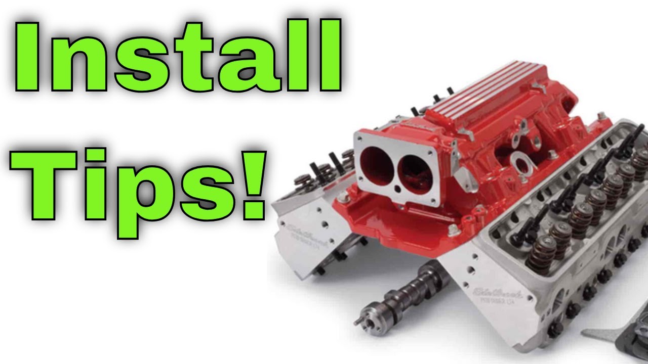 Lt1 SBC gen2 intake manifold install - YouTube