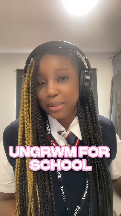 GET UN READY WITH ME FROM SCHOOL #grwm #shorts #youtubeshorts - YouTube