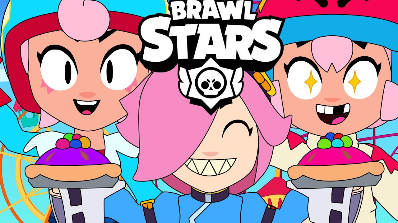 BRAWL STARS ANIMATION - BONNIE & JANET Birthday Of Chaos - YouTube