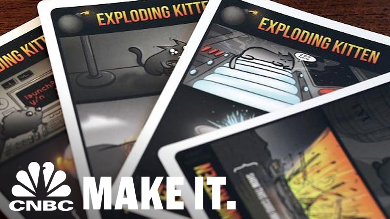 'Exploding Kittens' Card Game Blows Up Into A Fortune | Strange Success ...