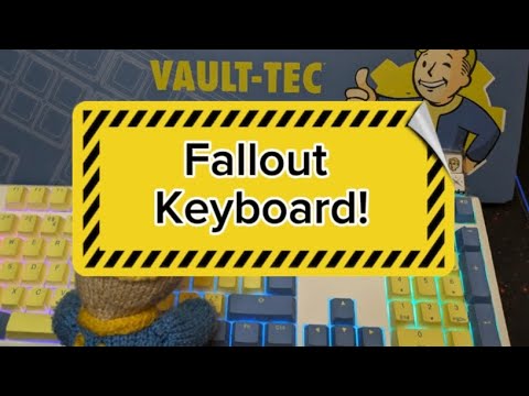 Fallout Keyboard! @OverclockersUK - YouTube