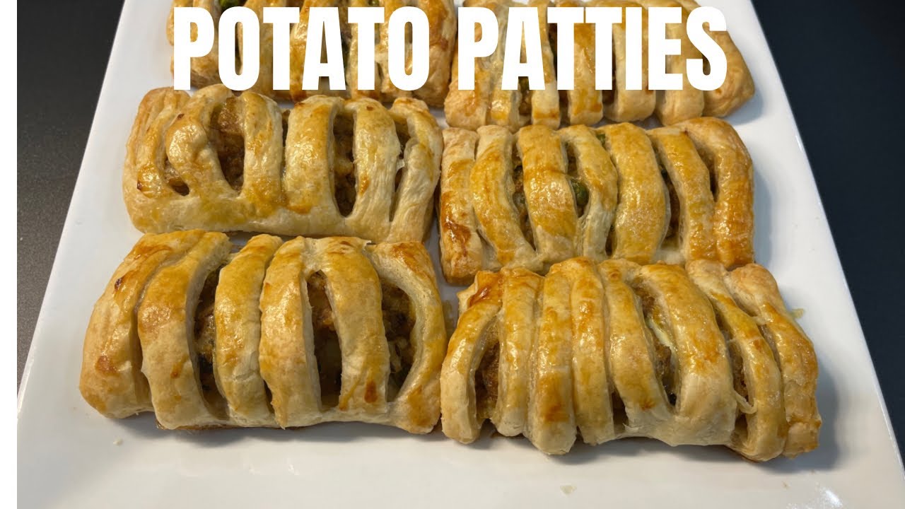 Only 3 steps steps and the appetizer is ready!Potato puff pastry Diwali ...