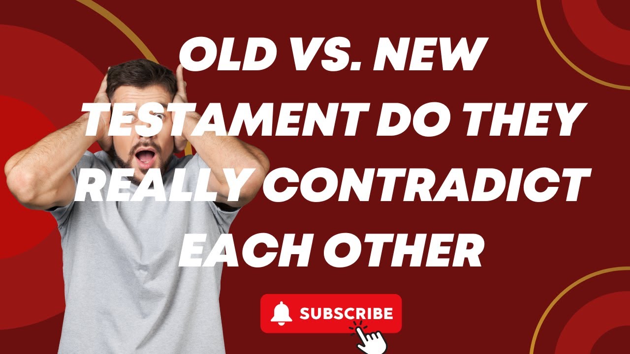 Does the New Testament Contradict the Old Testament #biblicalcovenants ...