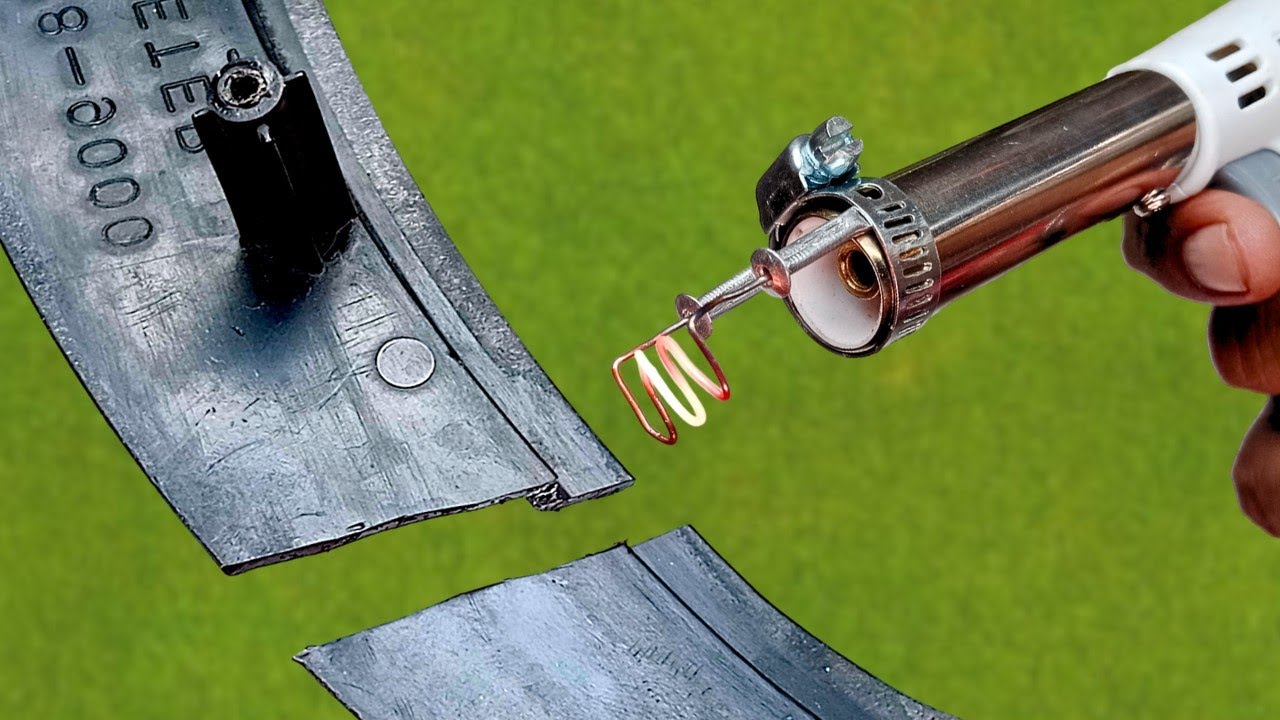 Easy Way To Repair Broken Plastics With A DIY Plastic Welding Machine ...