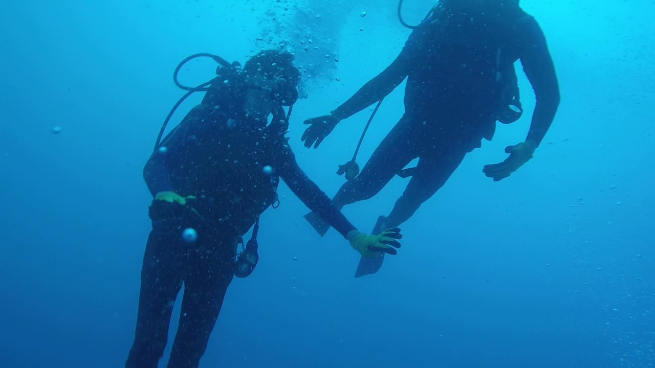 Vandenberg Wreck Dive 1 Part 2 - YouTube