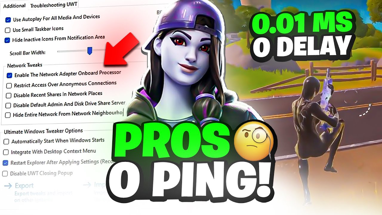 How I Got 0 Ping & 0 Delay in Fortnite 📶 Lower Your Ping in 2024 - YouTube