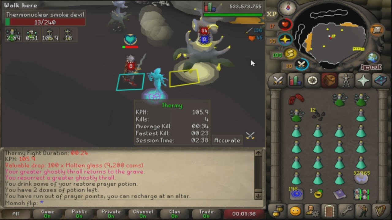 Thermonuclear Smoke Devil w/ Osmumten's Fang/Shadow (100+ kph w ...