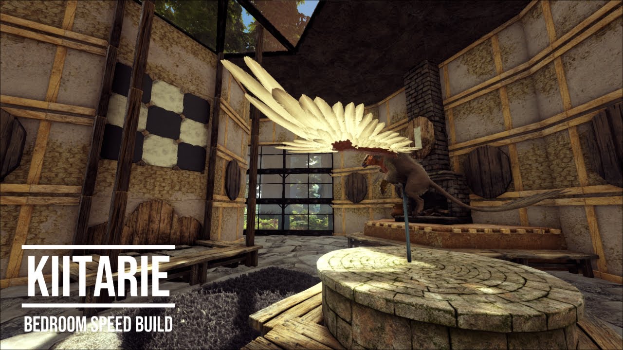 Ark Survival Evolved: Bedroom Speed Build - YouTube