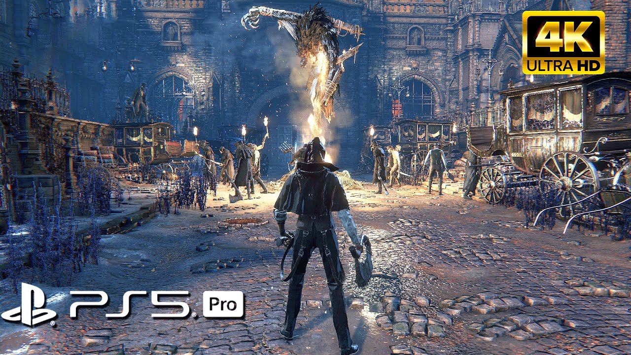 Bloodborne - PS5 PRO GamePlay | Image Quality Enhancement - YouTube