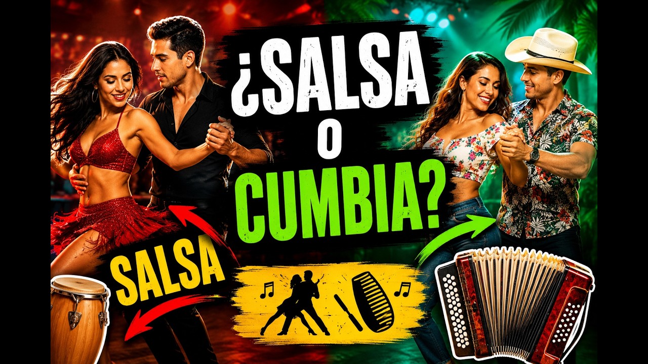 Salsa vs Cumbia: Una Guía Para Bailarines Confundidos - YouTube