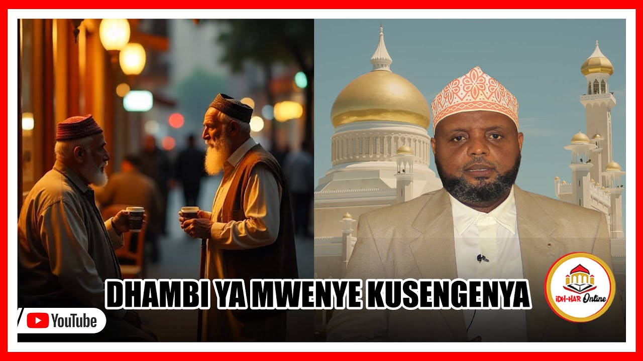 Dhambi ya mtu mwenye kusengenya //Sheikh Othman Maalim - YouTube