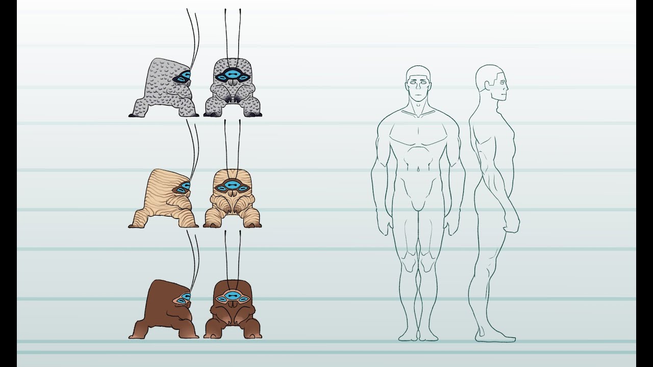 Attention span challenge: Alien species art timelapse - YouTube