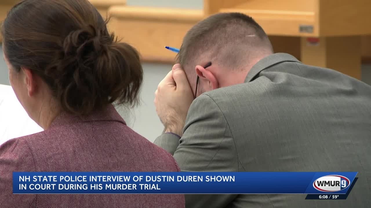 New Hampshire State Police interview of Dustin Duren shown in court ...