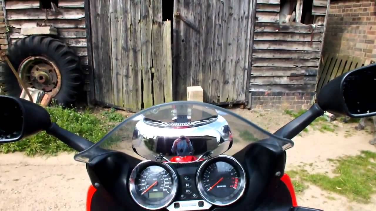 RiderScan Sport Bike Screen altenative mounting - YouTube