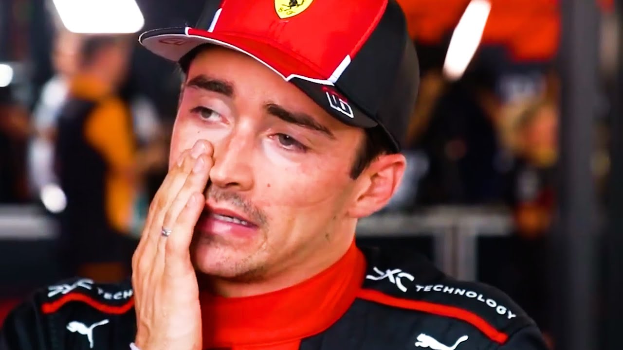 Leclerc SAD Post Race Interview 2023 Hungarian GP - YouTube
