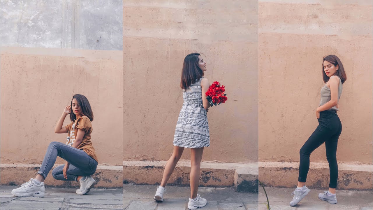 How To Pose For Photos| Easy Poses For Instagram And Facebook|| Posing ...