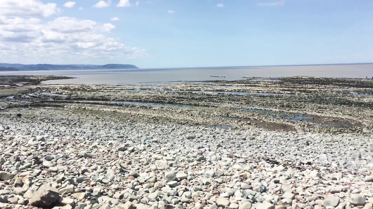 Kilve beach Somerset UK - YouTube