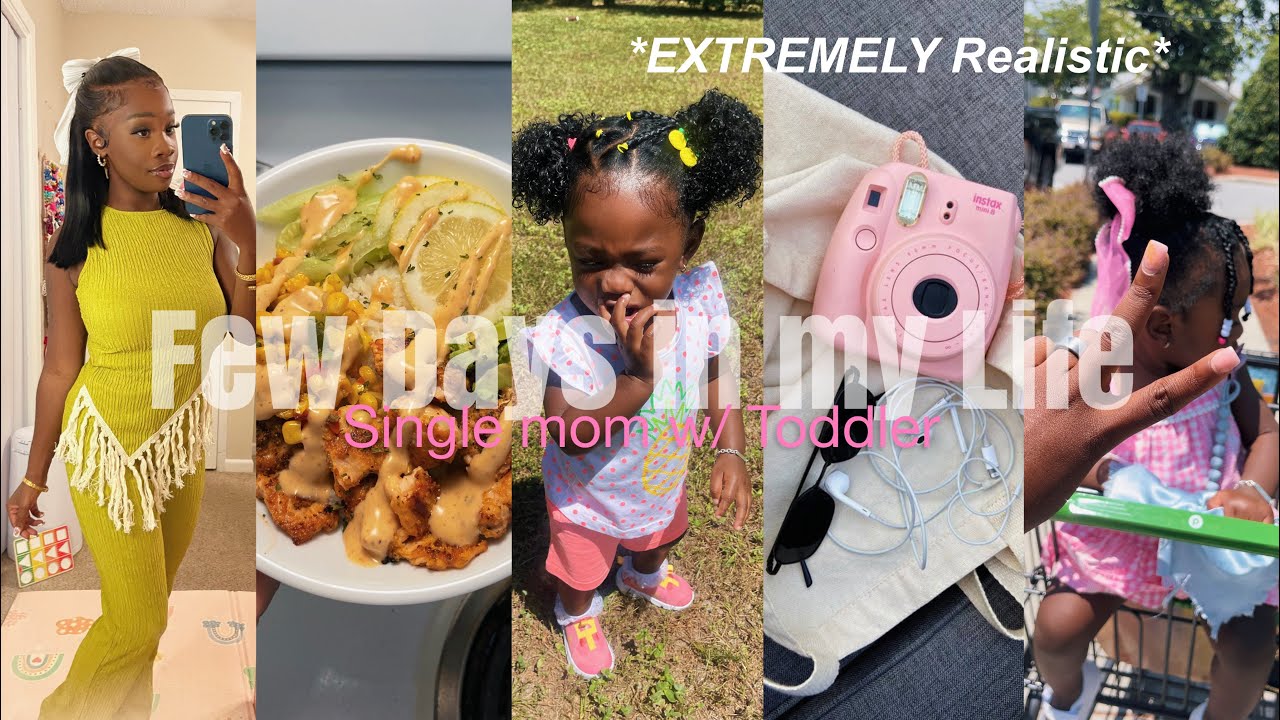 *EXTREMELY* realistic DITL as a SINGLE MOM w TODDLER 🎀 bye-bye paci ...