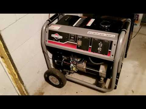 Installing a Push Button Start on Generator - Briggs and Stratton 1650 ...