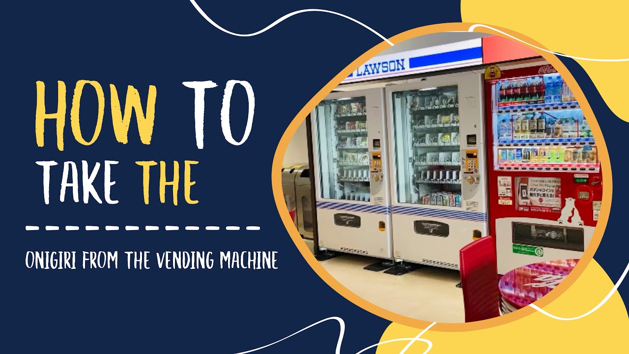 Have you ever seen an ONIGIRI vending machine/LAWSON/HOKKAIDO VLOG ...