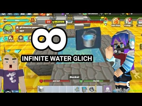 how to make infinite water (GLITCH ) - YouTube