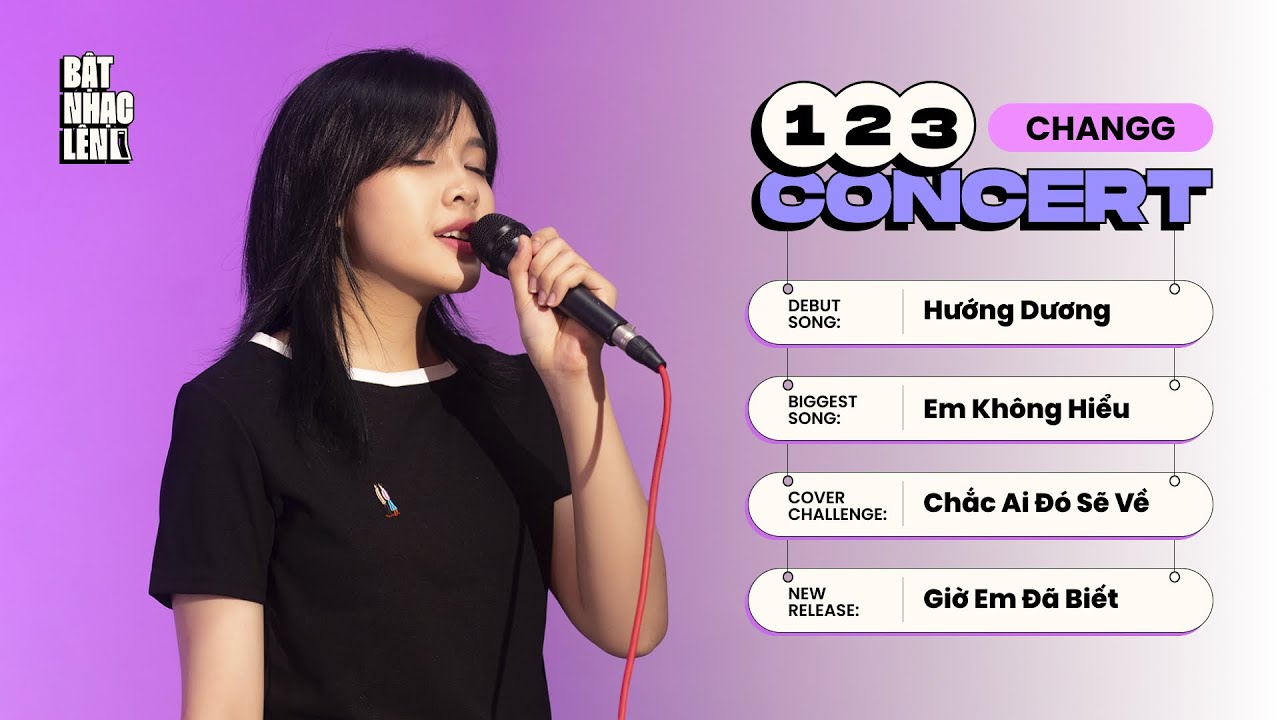 Changg hát live CHẮC AI ĐÓ SẼ VỀ, EM KHÔNG HIỂU, GIỜ EM ĐÃ BIẾT, HƯỚNG ...