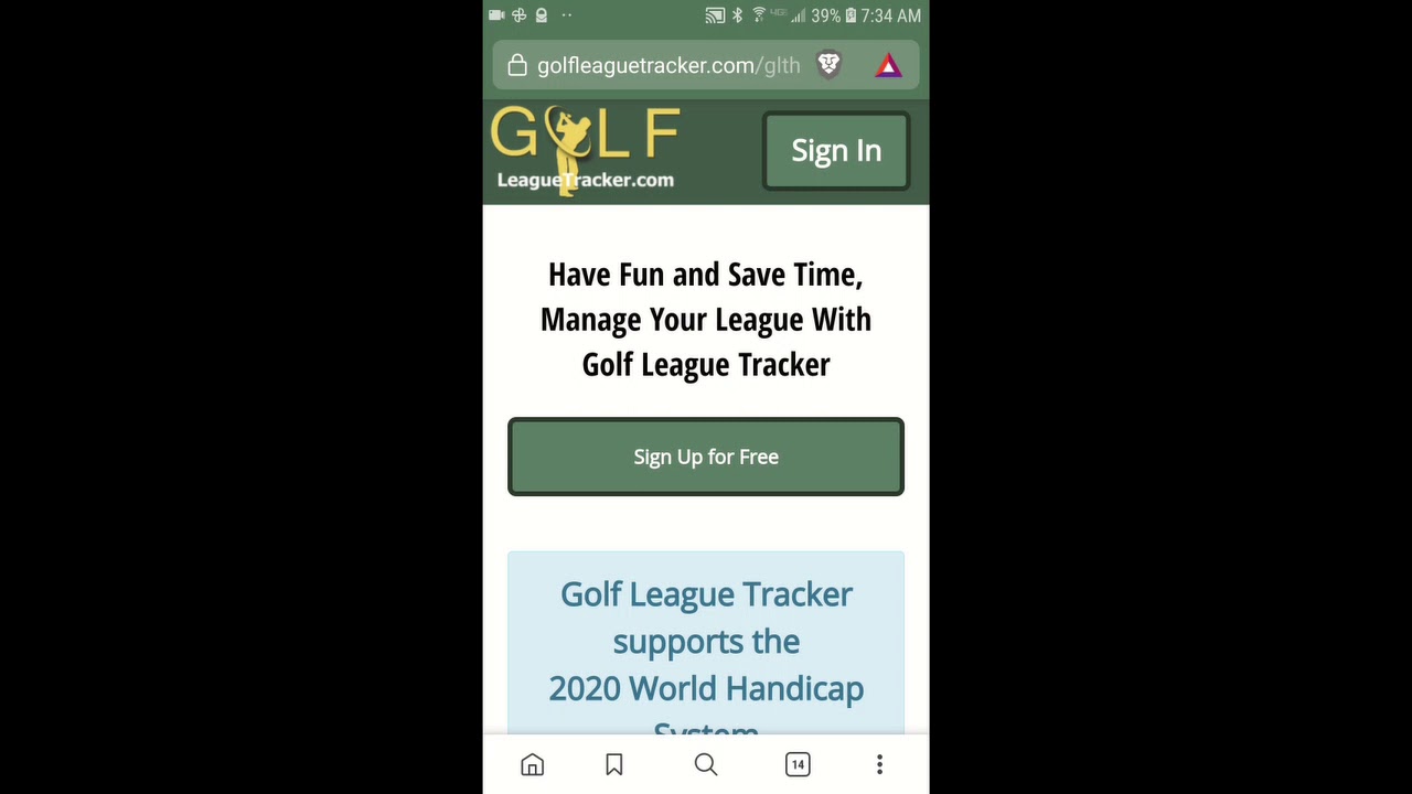 Installing the Golf League Tracker *WEBSITE* on your Android or Apple ...
