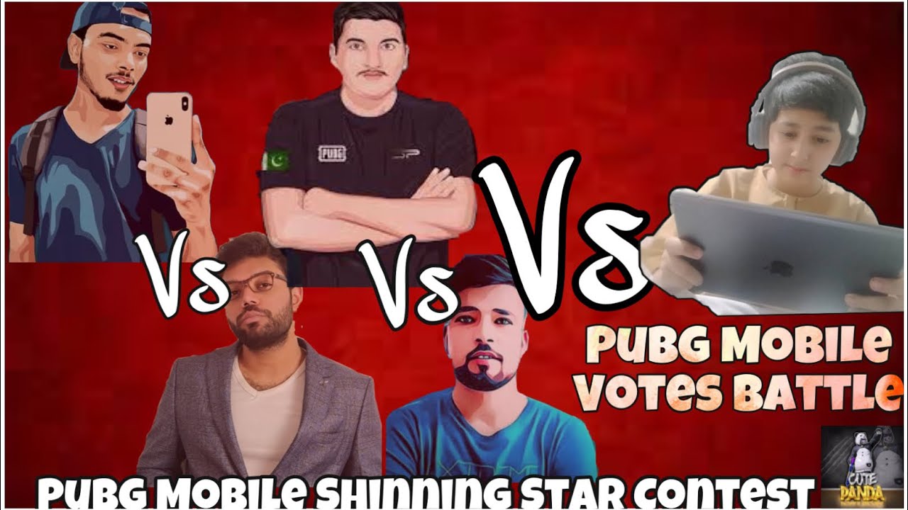 Vote For Me! | Pubg Mobile Votes Battle | Shinning Star Contest - YouTube