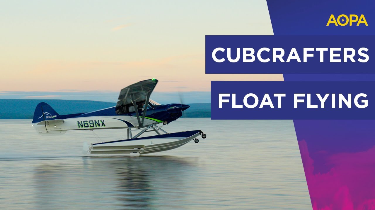 What it’s like to fly the NX Cub on floats - YouTube