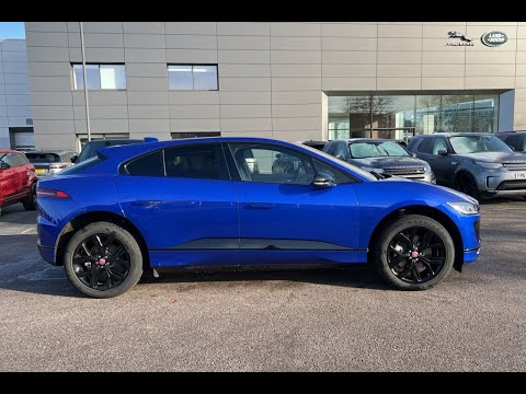 JAGUAR I-PACE HSE BLACK BLUE 2022 - YouTube