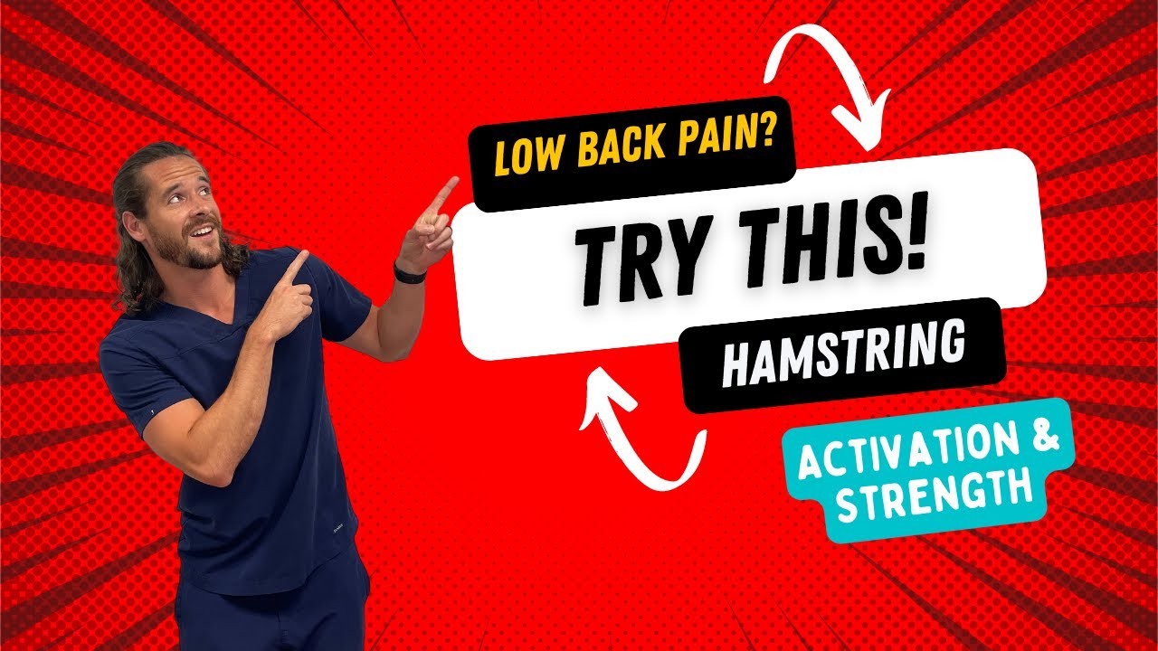 How Strengthening your Hamstrings can Improve Low Back Pain! - YouTube