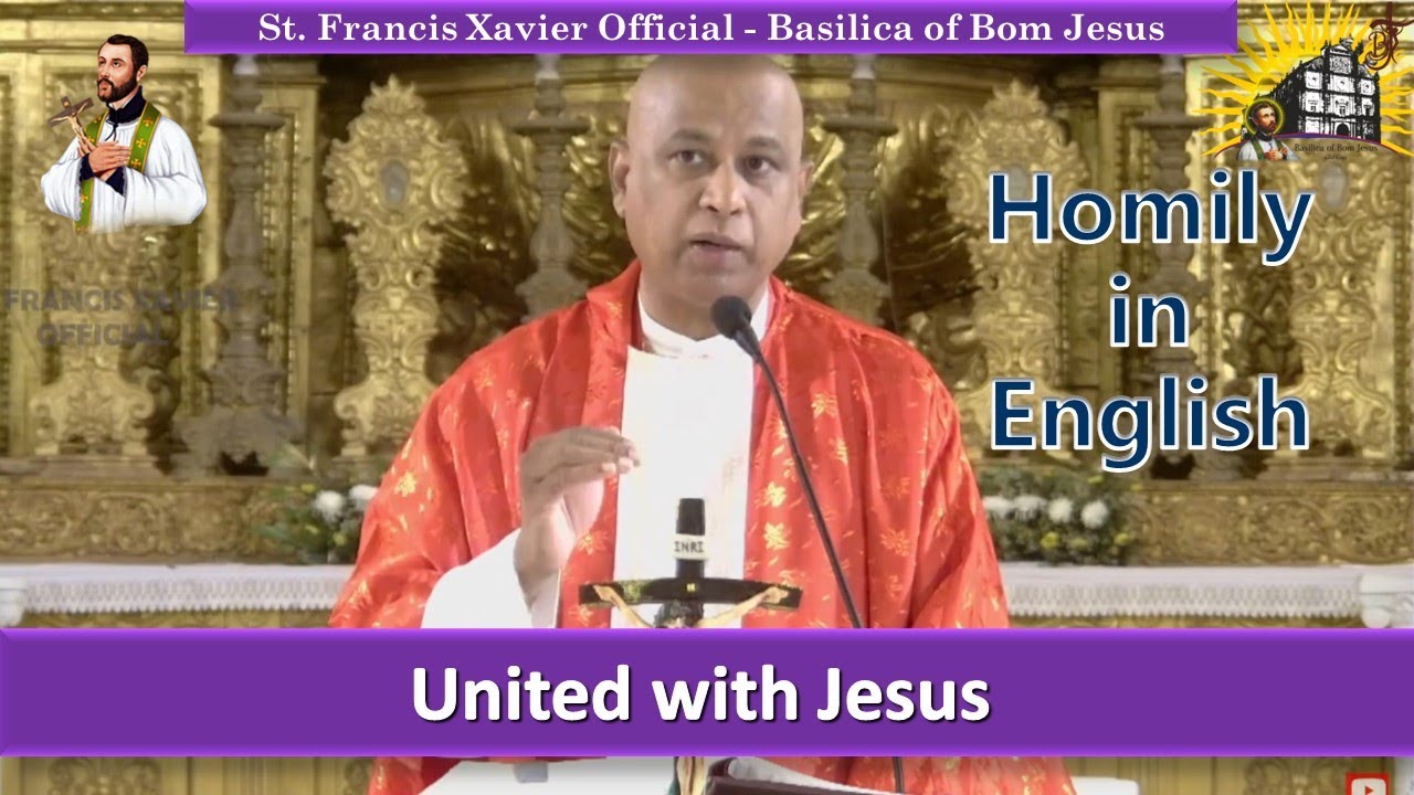 Sermon - United With Jesus - Homily in English - 2 April 2023 - YouTube