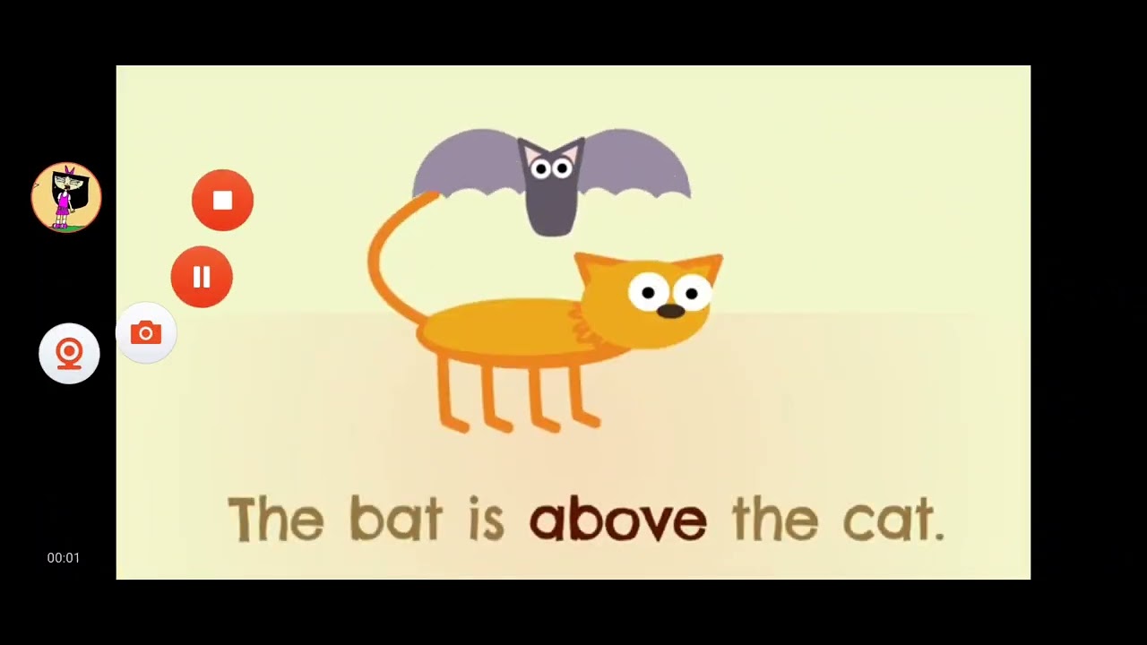 bat poops on cat - Scratch Garden. - YouTube