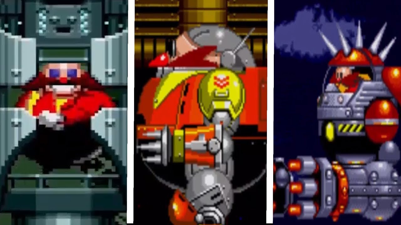 Sonic 1,2,3 - All Final Bosses + Ending (No Damage) - YouTube