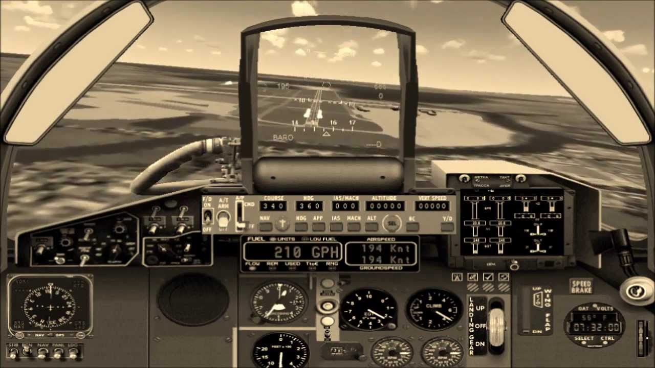 Flight Simulator X Training-4 (Mig-29 BAF) - YouTube