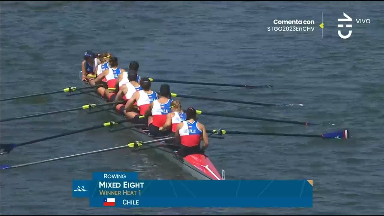 Santiago 2023 | Remo: Equipo mixto gana el primer heat y pasa a la ...