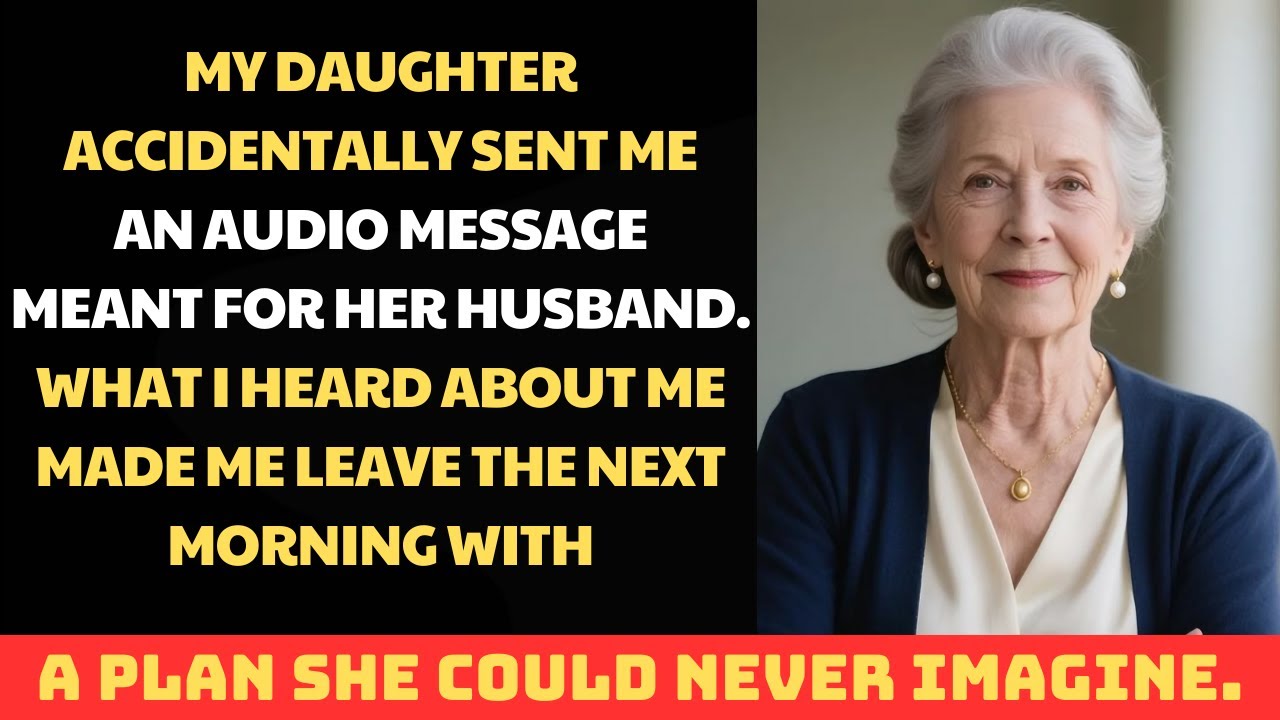 My daughter sent me a voice message meant for her husband, and what I ...