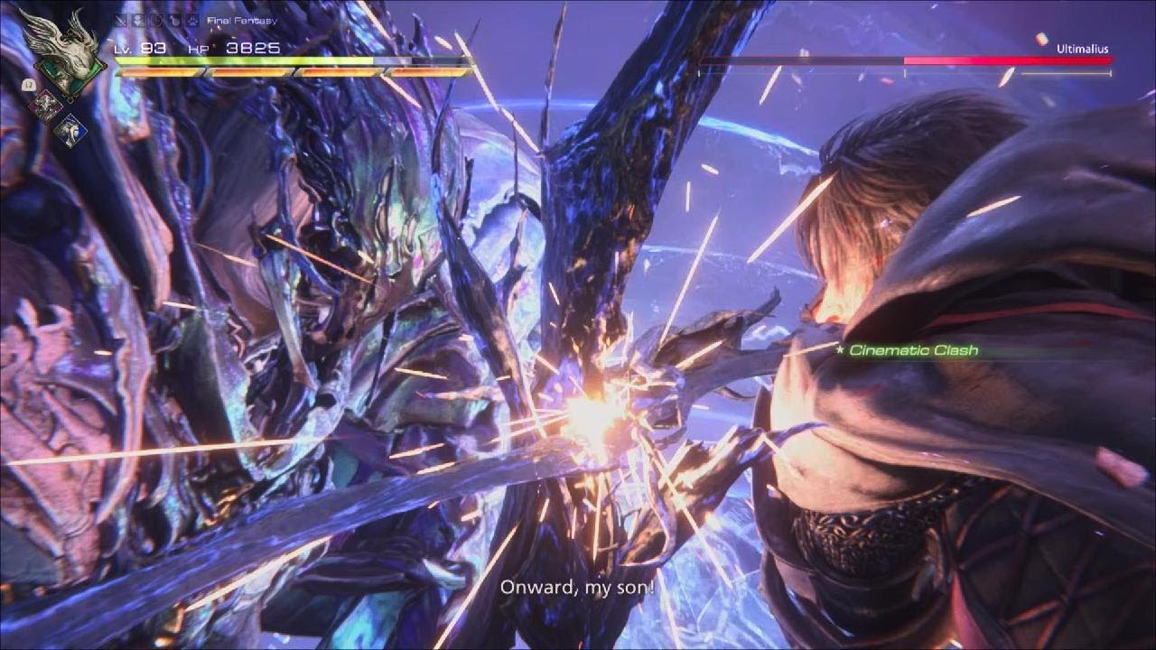 FFXVI Clive uses all Eikons Vs Ultima - YouTube