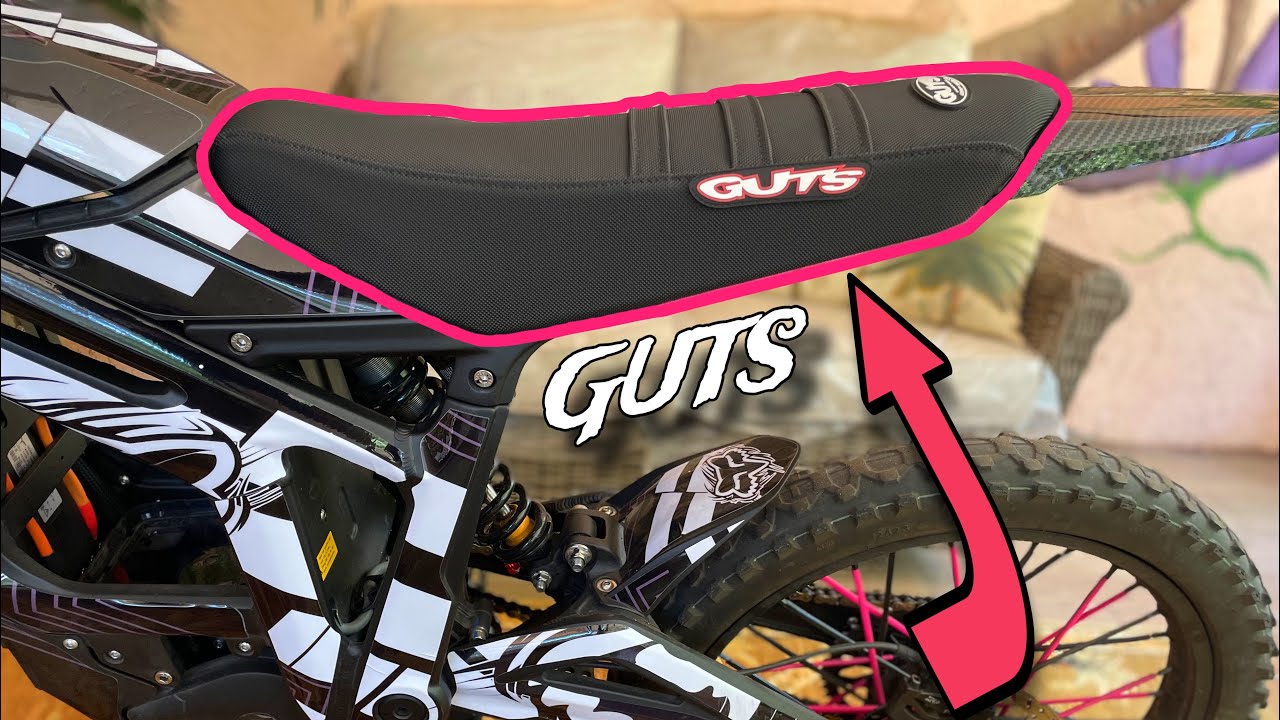 GUTS SEAT COVER INSTALLATION ON Talaria Sting ( R ) MX4 - YouTube