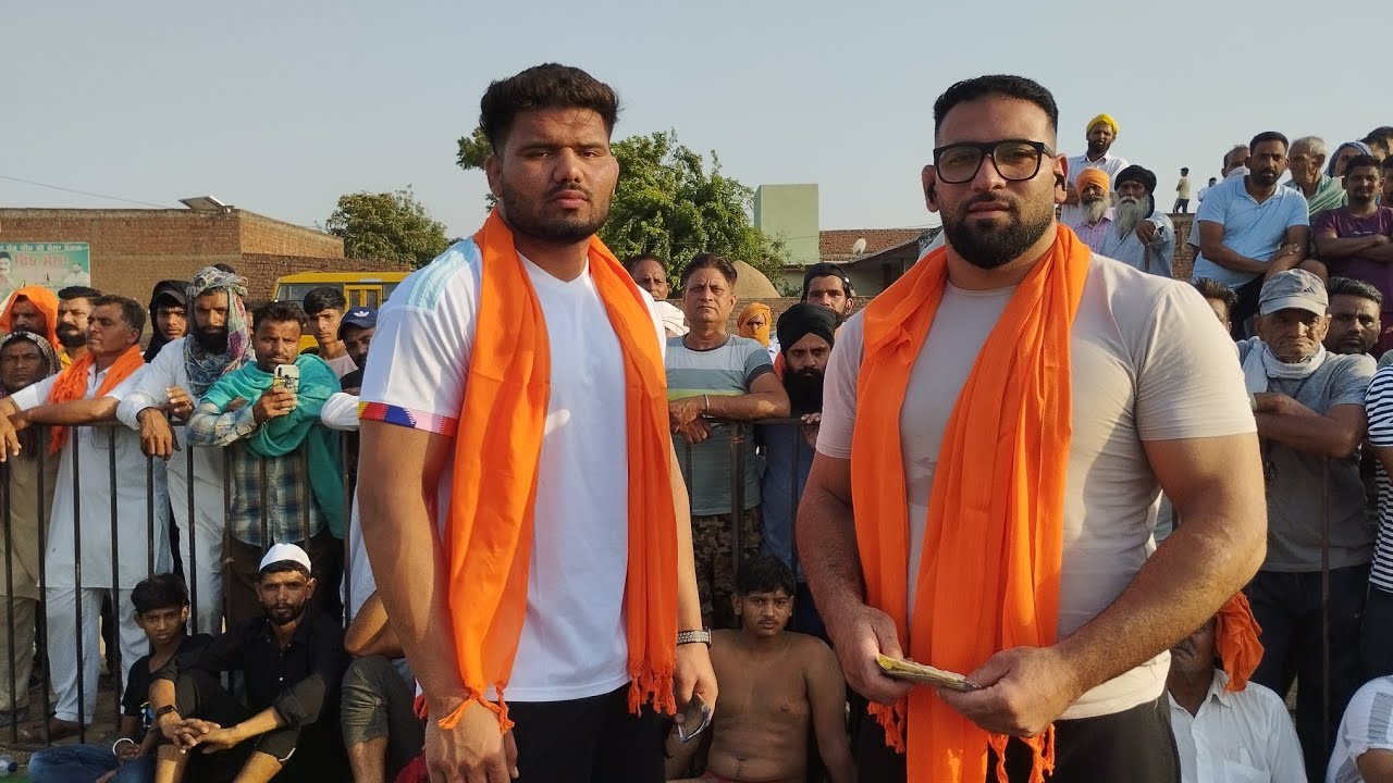 Kallu Bharowal vs Mirza Iran Pehalwan Kushti 15 June 2024 Pind Chouhan ...