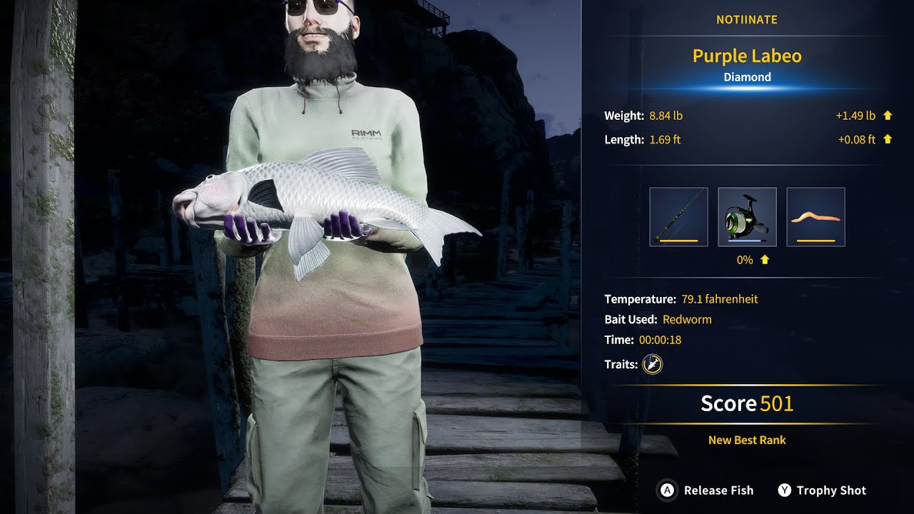 theAngler I|I Diamond Purple Labeo Location - YouTube