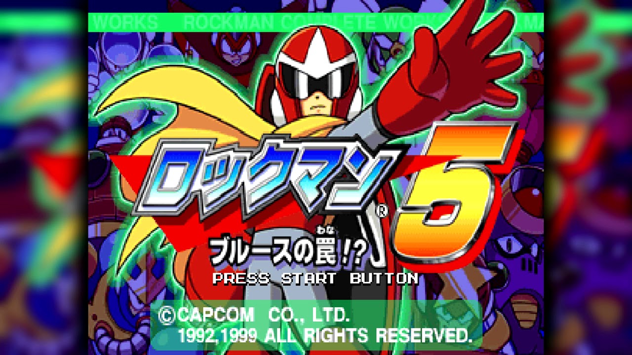 The Best of Retro VGM #1367 - Rock Man Complete Works 5 (PSX) - Staff ...