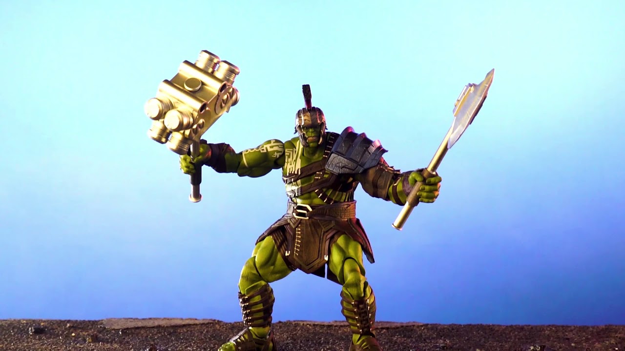 "Like Raging Fire": S.H.Figuarts Thor: Ragnarok - Gladiator Hulk - YouTube