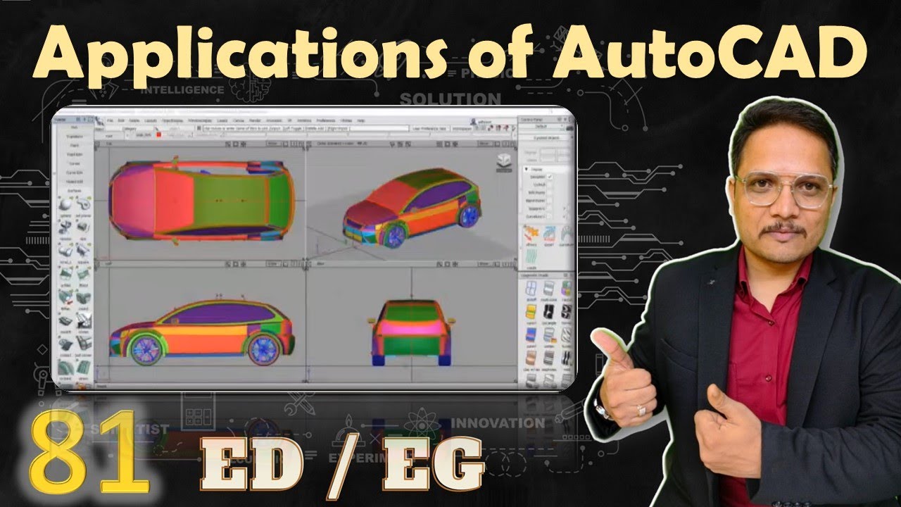 1 - AutoCAD | Application of AutoCAD | Advantages of AutoCAD ...