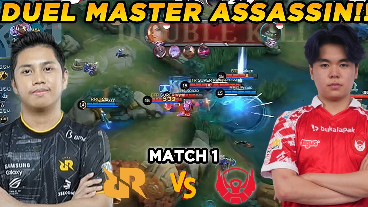 PERTARUNGAN ANTARA 2 MASTER ASSASSIN!! SUPER KENN VS FERXIIC!! - RRQ vs ...