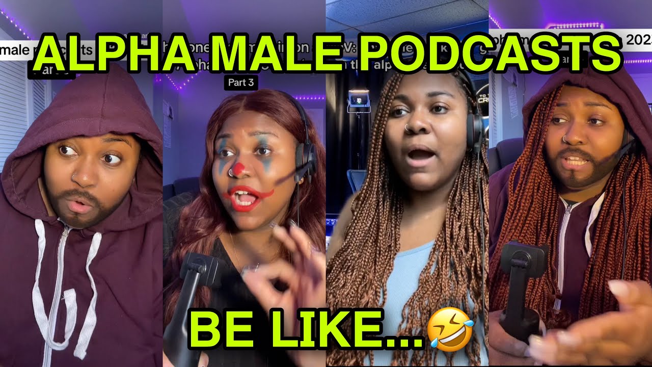 ALPHA MALE PODCASTS BE LIKE || MAMAA.ARII *SUPER COMPILATION* - YouTube
