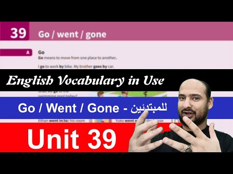Unit 39 Go Went Gone - English Vocabulary in use Elementary (للمبتدئين ...